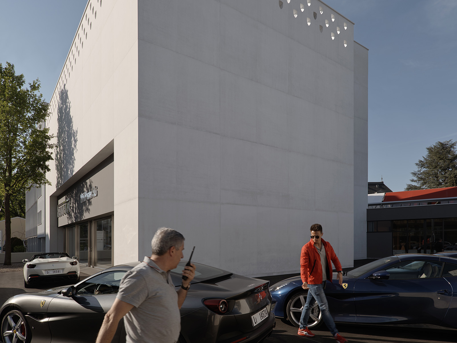 Niki Hasler Ferrari Car Showroom and Garage - Diener & Diener Architekten